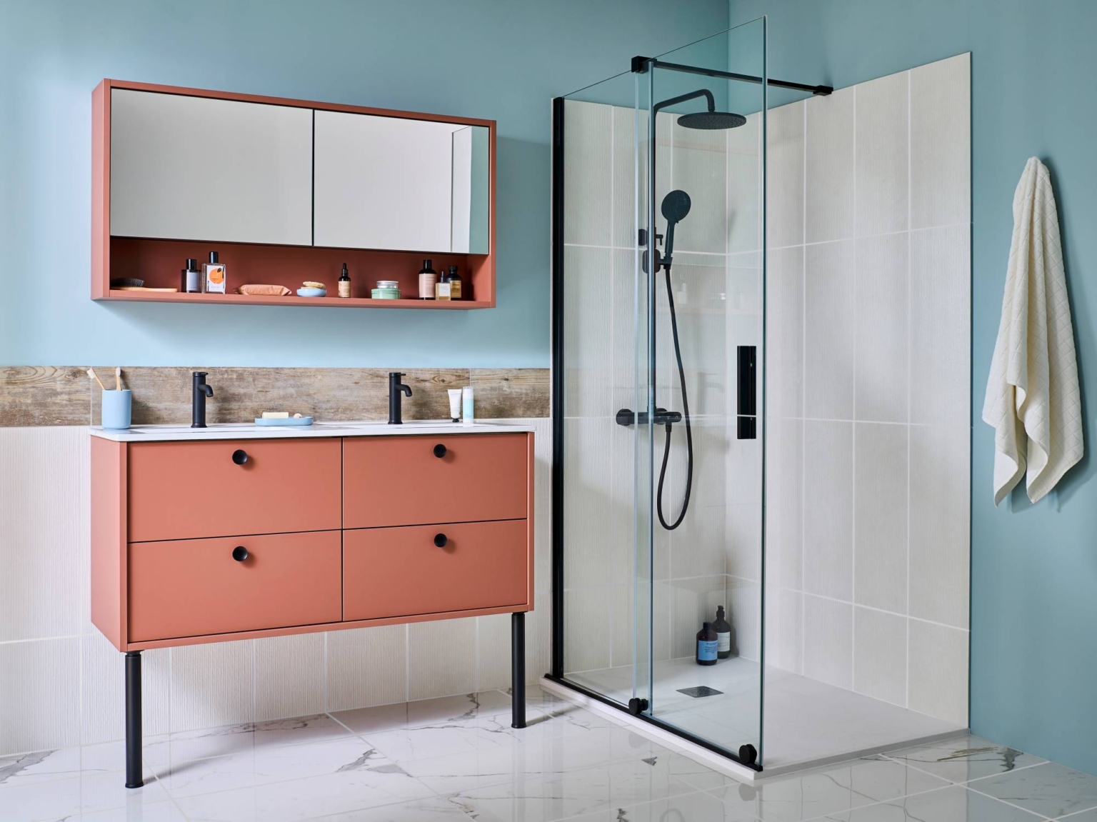 Entraxe de mitigeur de douche : définition, mesure, installation – Lapeyre